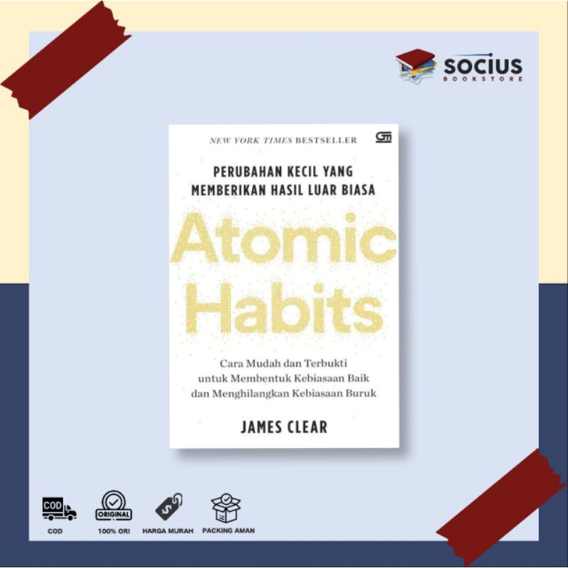 Jual BUKU ATOMIC HABITS | Shopee Indonesia