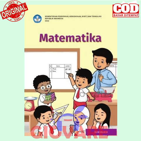 Jual BUKU MATEMATIKA KELAS 3 KURIKULUM MERDEKA ORIGINAL | BUKU ...