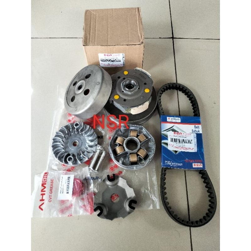 Jual PAKET FULL SET CVT SUZUKI SPIN 125 SKYDRIVE SKYWAVE HAYATE ...