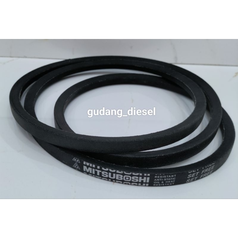 Jual Fan belt/Vbelt Type A Mitsuboshi (A30,A37, A41, A50, A52,A53, A58, A61,A62, A64, A65, A66 ...