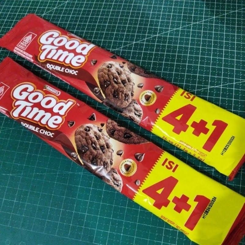 Jual Good Time Cookies Double Choco Rainbow Arnott's Cemilan Biskuit ...