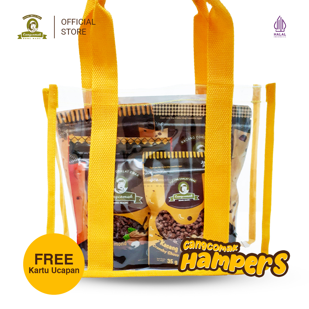 Jual Hampers Snack Kacang Coklat Idaman Choco Crunchy Cangcomak - 4 Pcs ...