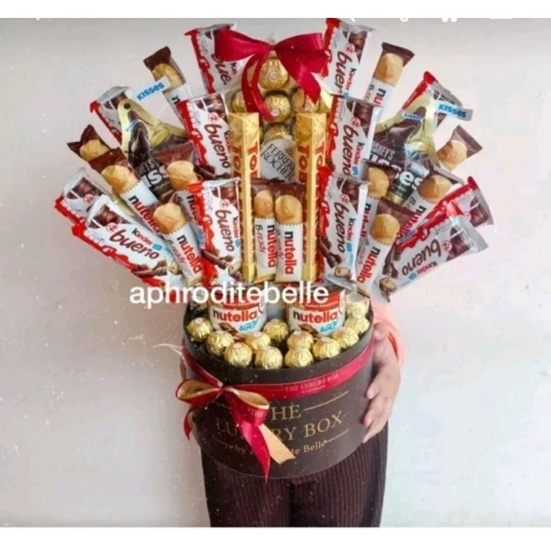 Jual Parcel Coklat Nuttela / Coklat Ferrero Rocher Premium | Shopee ...