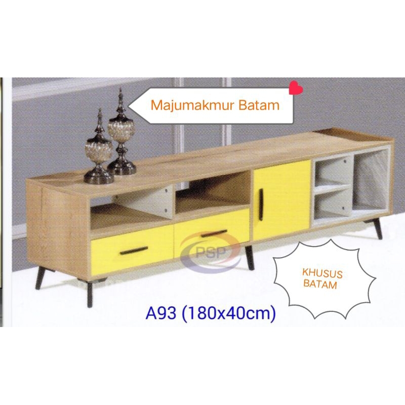 Jual MEJA TV MINIMALIS A93 / BUFFET TV MINIMALIS UKURAN 180X40CM ...