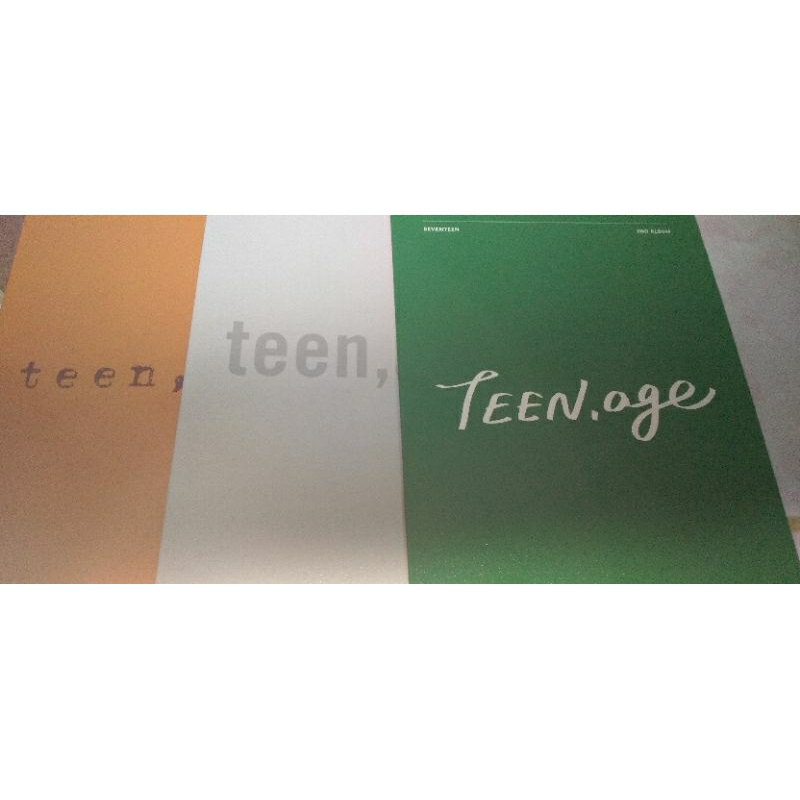 Jual SVT Seventeen Sebong Teen Age CD set only | Shopee Indonesia