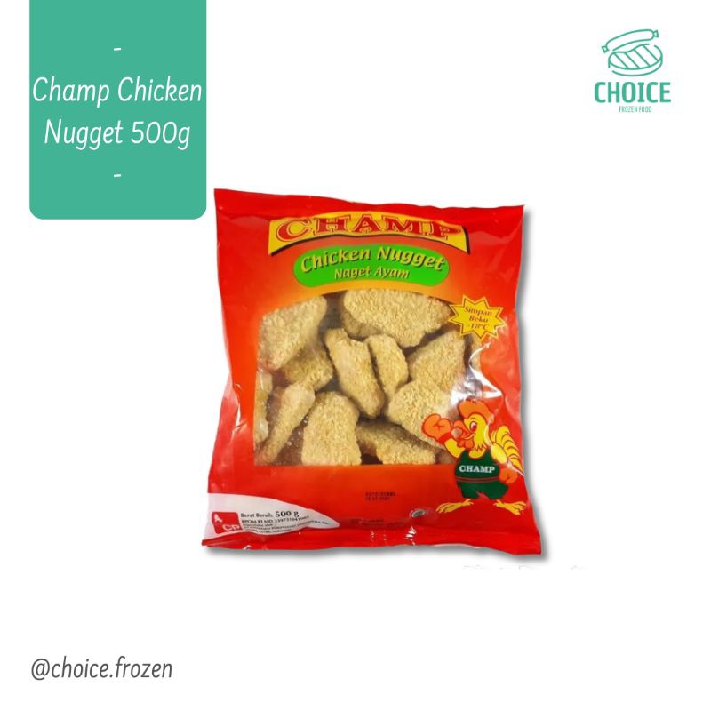 Jual CHAMP CHICKEN NUGGET | 500g, 1 Kg | Shopee Indonesia