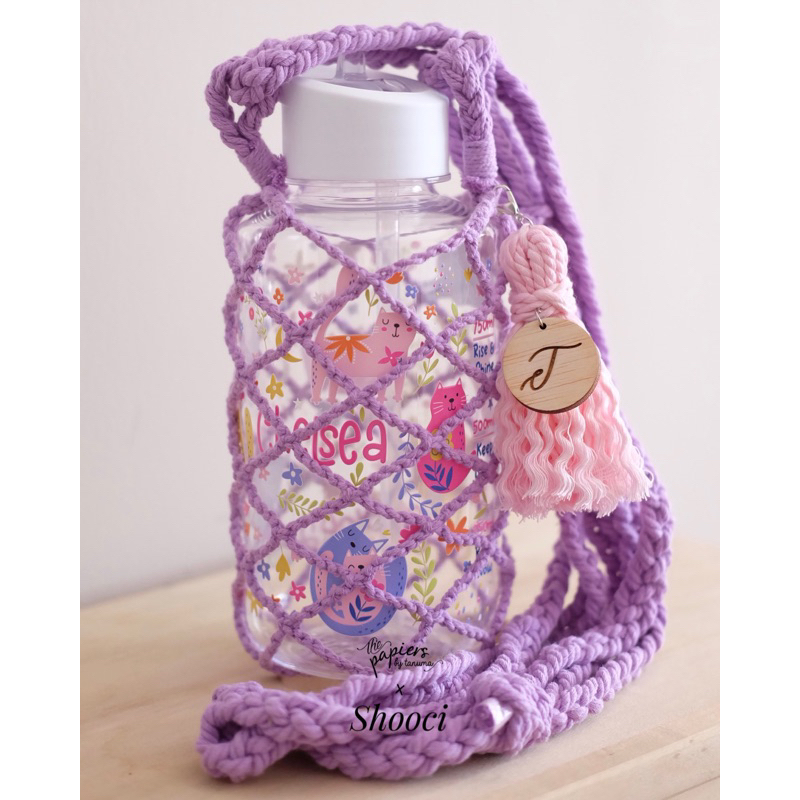 Jual Custom Tumbler Bag/ Tas Termos/ Tas Tumbler/ Macrame Bag/ Custom ...