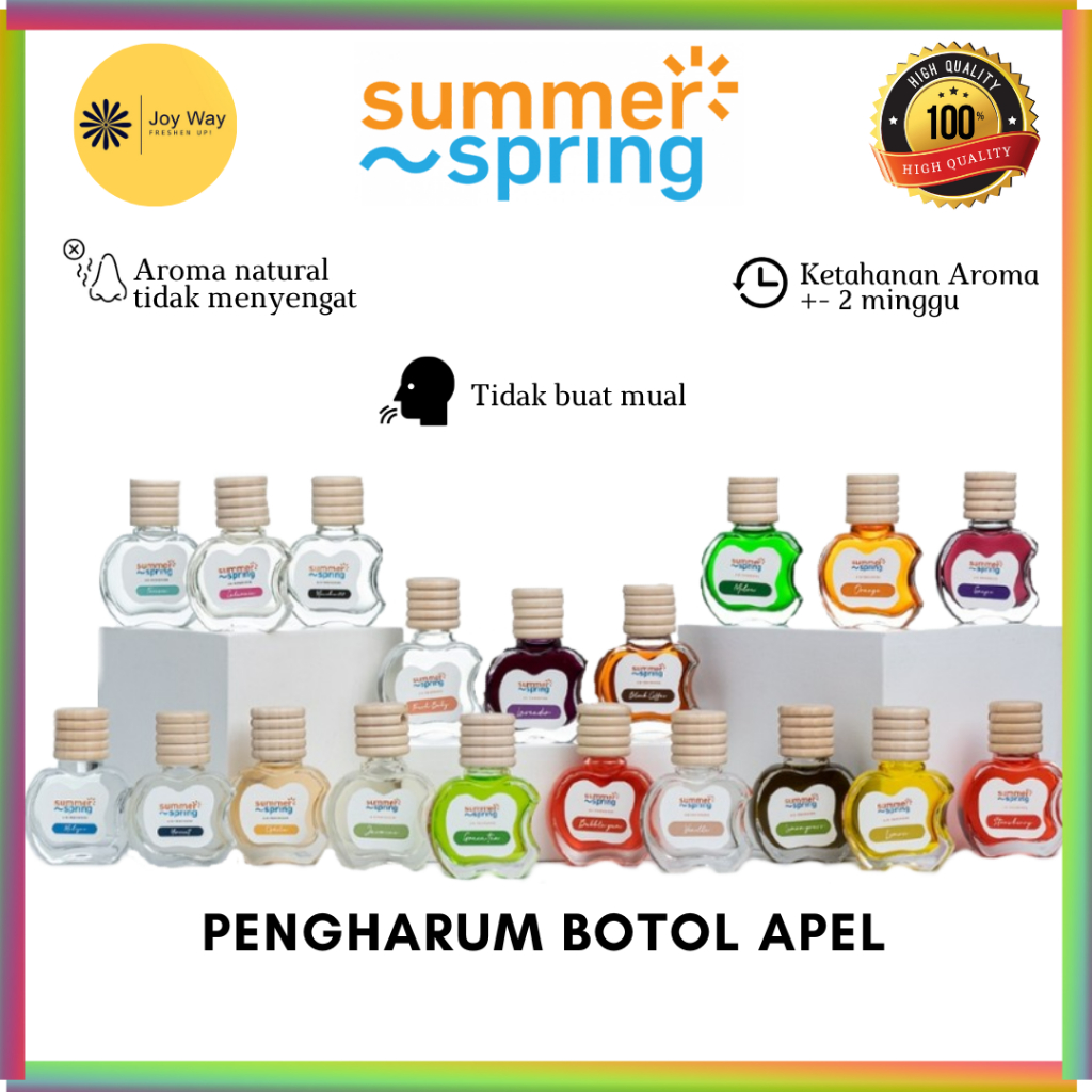 Jual SUMMERSPRING Pengharum Aroma Natural Mobil Ruangan Dapur Kamar ...