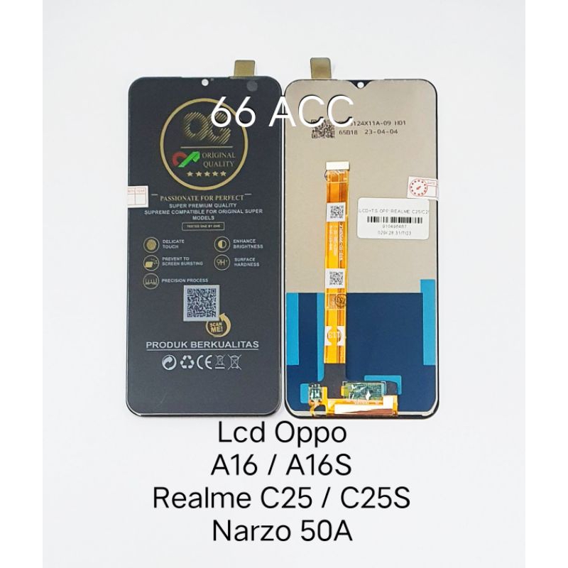 Jual Lcd Oppo A16 / A16S / A54S / Realme C25 / C25S / Narzo 50A Fullset + Touchscreen | Shopee ...