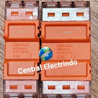 Jual Terminal Block Rapid Setup EWIG Model Jepit CMK642 (2Pin)/CMK643 ...