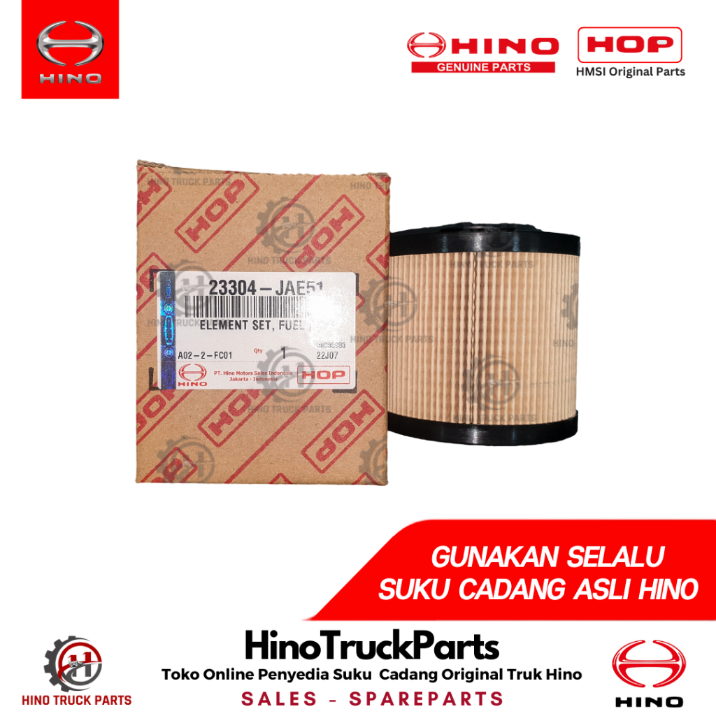 Jual Filter Solar Atas Hino 500 Euro 4 23304-JAE51 | Shopee Indonesia