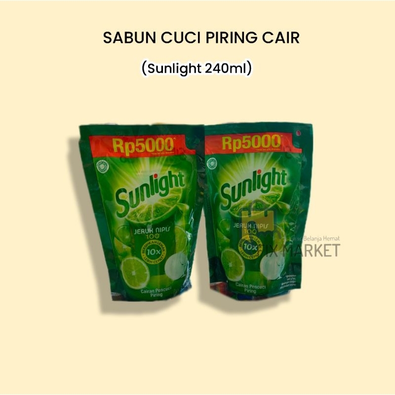 Jual SUNLIGHT 5000 240ML | Shopee Indonesia