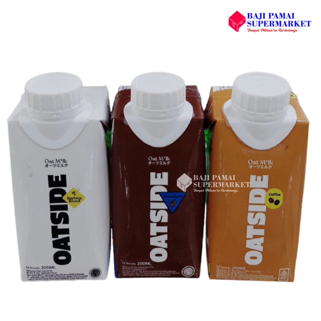 Jual Oatside 200ml Barista Blend Chocolate Coffee Oat Milk Susu Oatly ...