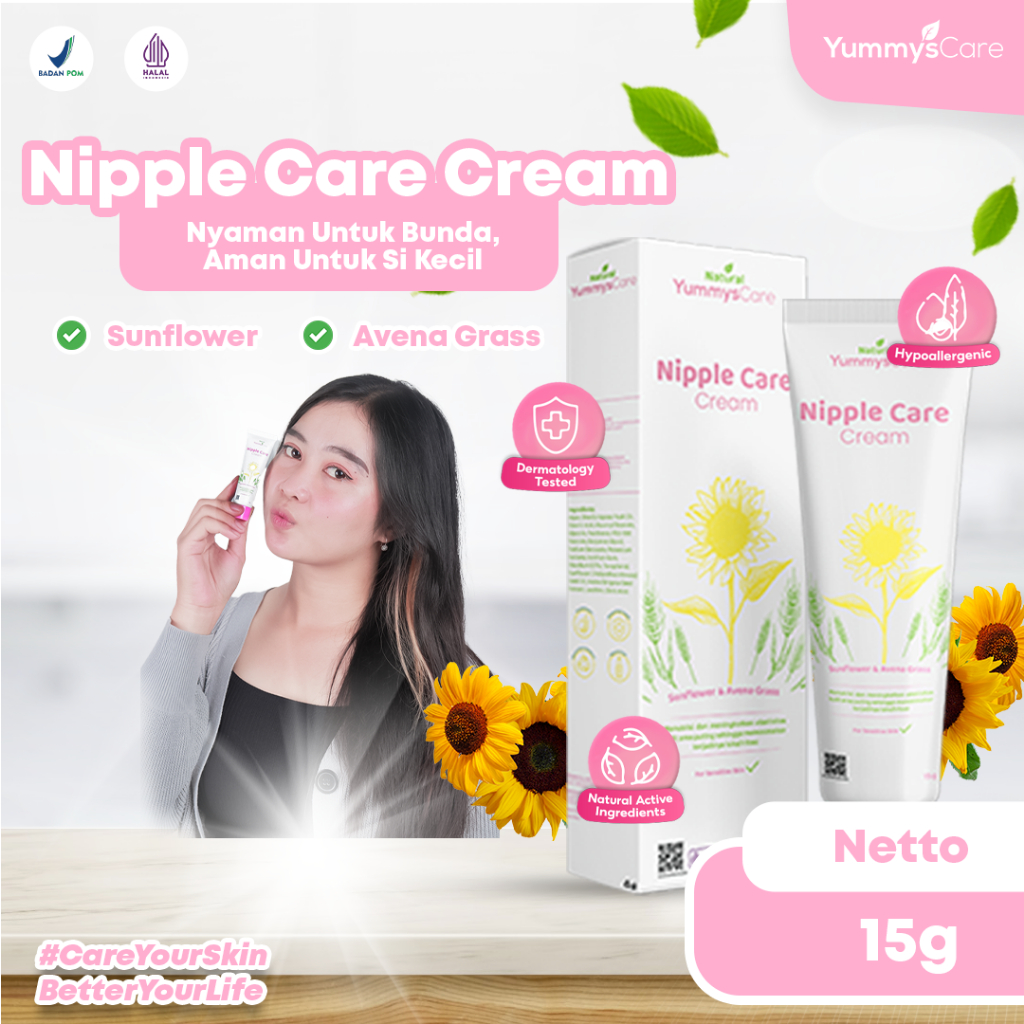Jual YummysCare Nipple Care Cream | Cream Puting Lecet | Food Grade ...