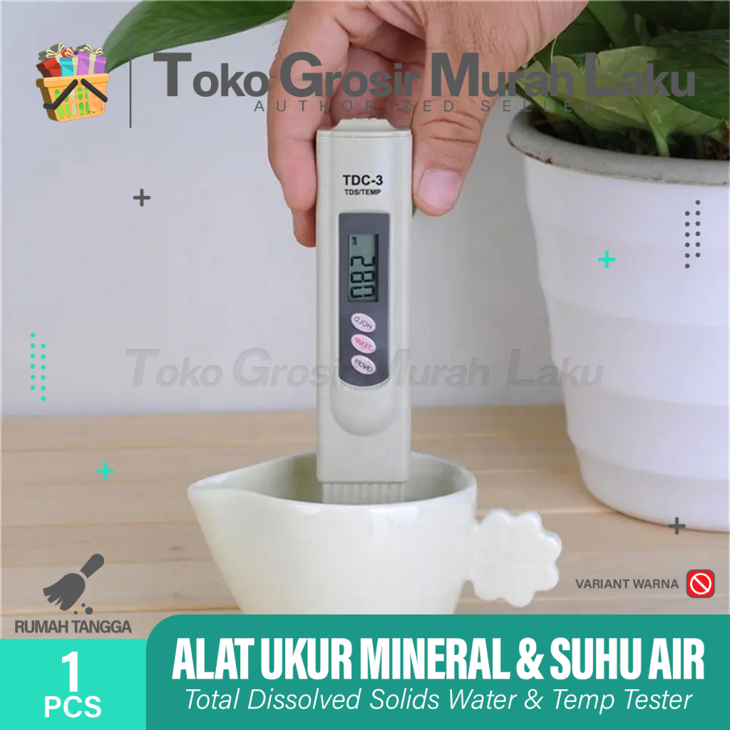 Jual TDS Meter Water Quality Tester TDS-3 Alat Ukur Kualitas Air TDS 3 ...