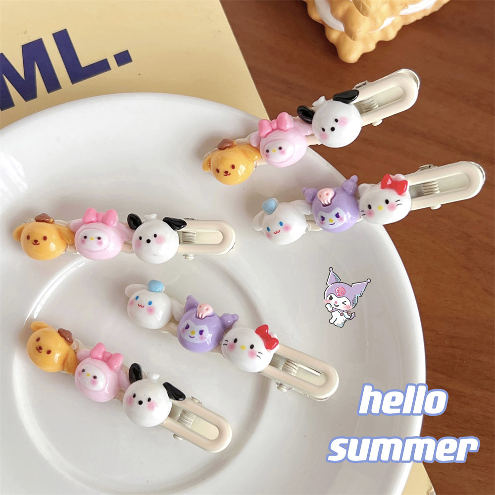 Jual Jepitan Sanrio Jepitan Poni Pin Rambut Cinnamoroll Pompompurin ...