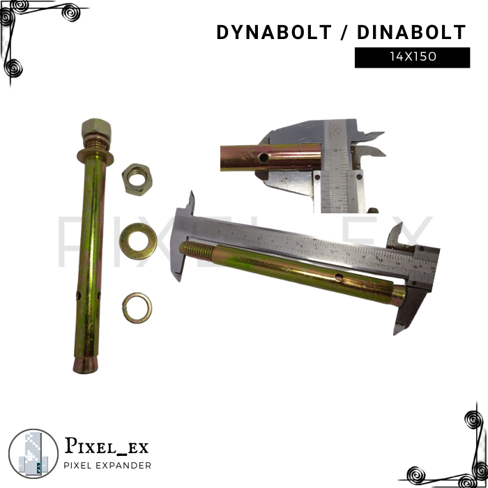 Jual Dinabolt Dynabolt M14 14x70 s/d 14x150 Expander | Shopee Indonesia