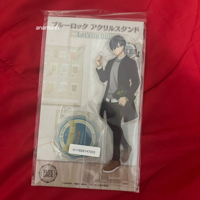 Jual Acrylic Stand / Standee Blue Lock Itoshi Rin Let’s Go Out (SEALED ...