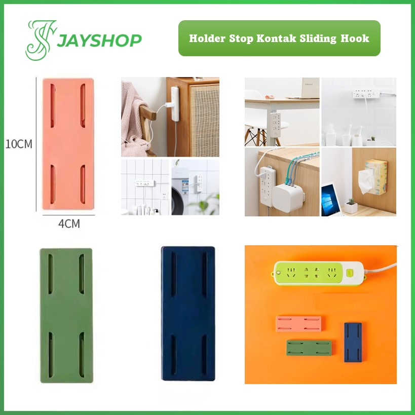 Jual Holder Stop Kontak Fixator Sliding Hook Socket Dinding Alat ...