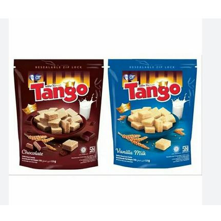Jual Tango Wafer Pouch 100gr Resealable Zip Lock Coklat Vanila | Shopee ...