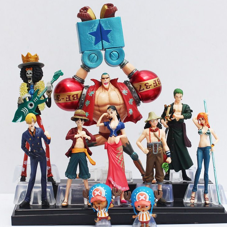 Jual One Piece Figur Anime Sanji Luffy Zoro Ace Dekorasi Desktop Patung ...