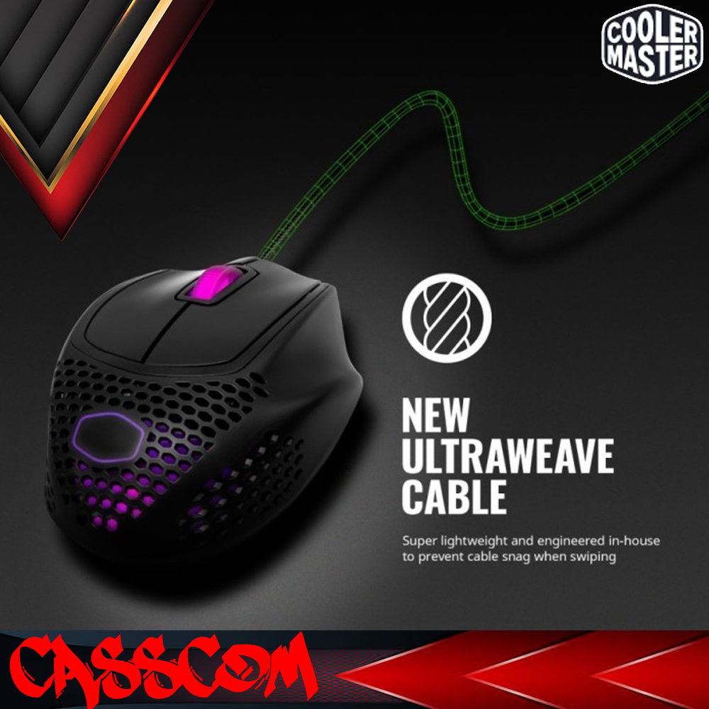 Jual Cooler Master MM720 Ultra Lightweight Claw Grip Gaming Mouse RGB ...