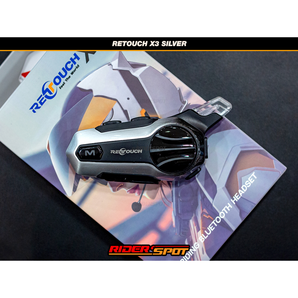 Jual Intercom ReTouch Intercom X3 Silver |Alat komunikasi pengendara ...
