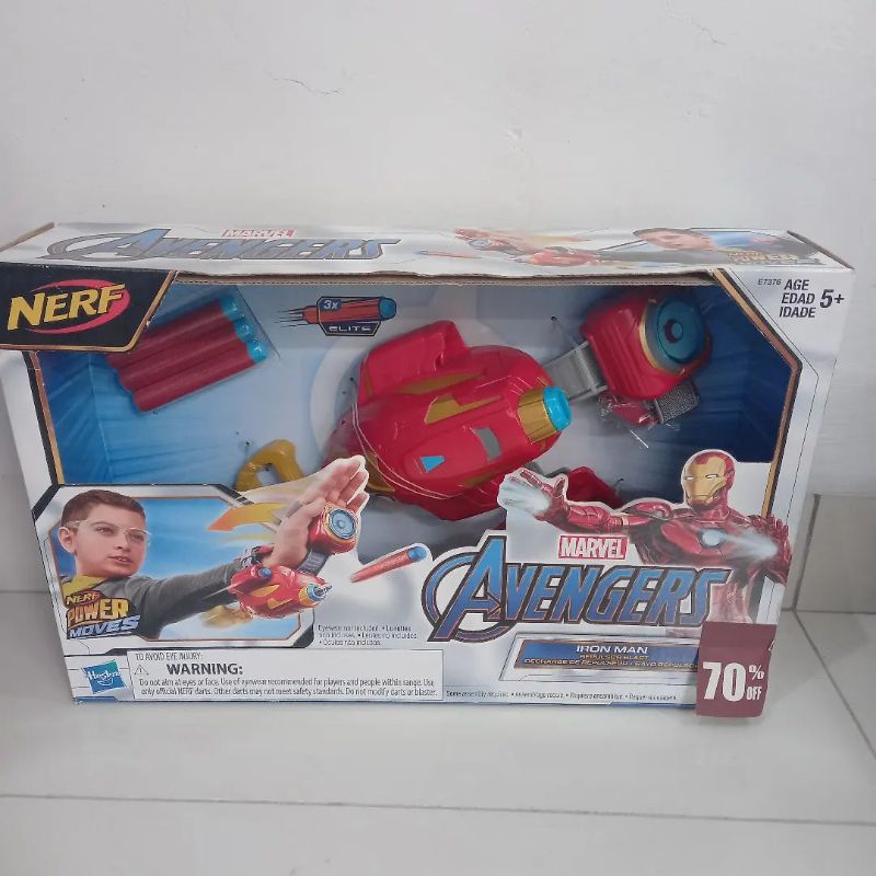Jual NERF Marvel Avengers Iron Man | Shopee Indonesia