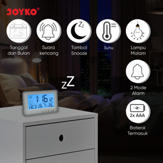 Jual Jam Beker Dering Digital Alarm Clock Joyko ALCL-607D | Shopee ...