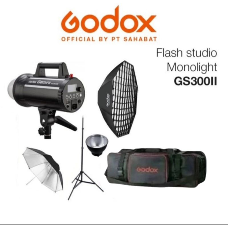 Jual PAKET LAMPU STUDIO GODOX GS300ll VIDEO LIGHTING | Shopee Indonesia