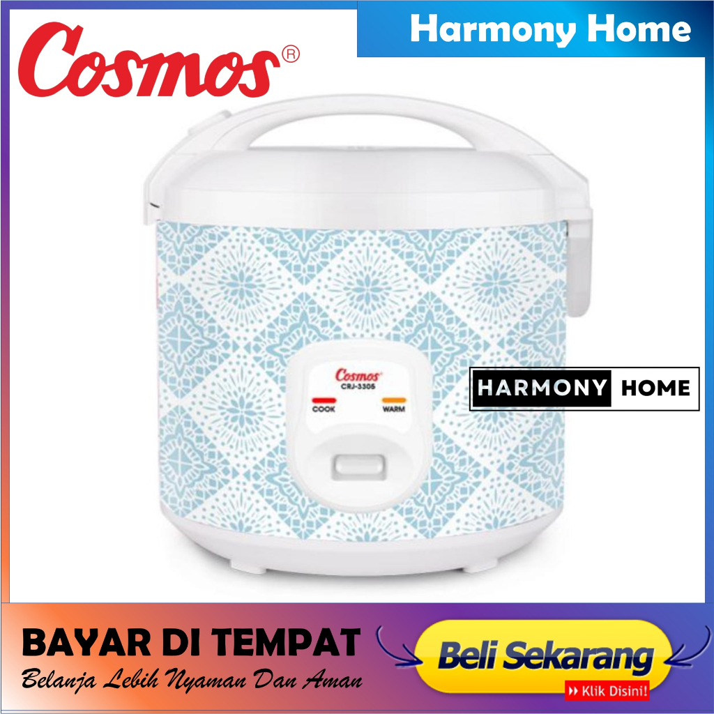 Jual Magic Com Cosmos Pemasak Nasi Cosmos New CRJ 3305 Magic Com Cosmos ...