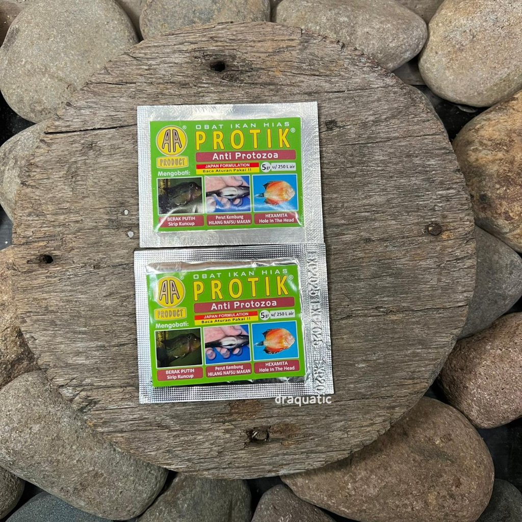 Jual AA PROTIK ANTI PROTOZOA 5GR | OBAT IKAN HIAS AQUARIUM | Shopee Indonesia