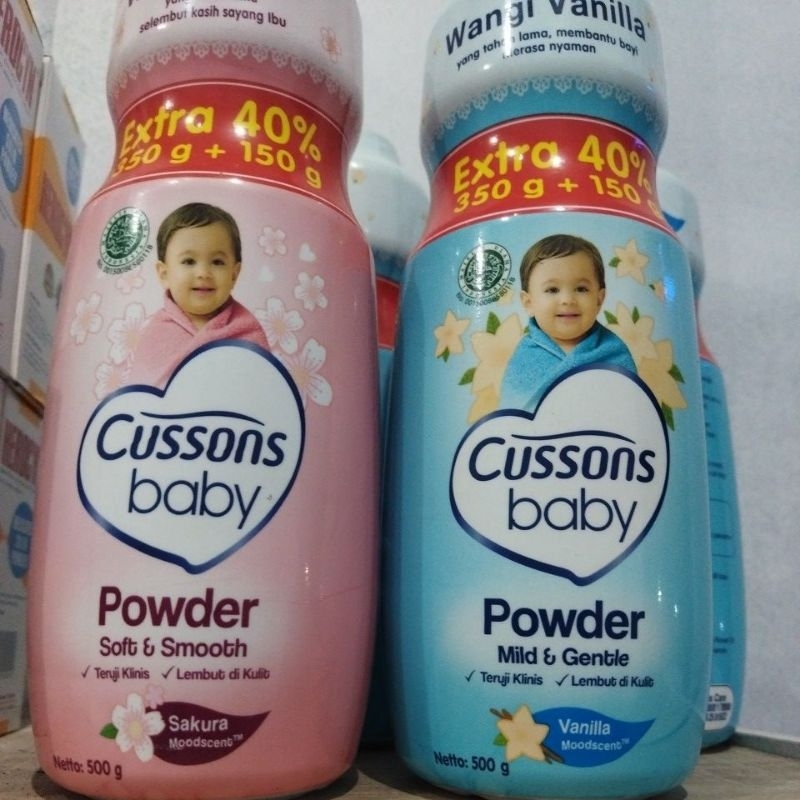 Jual CUSSONS, MY BABY baby powder 500g | Shopee Indonesia