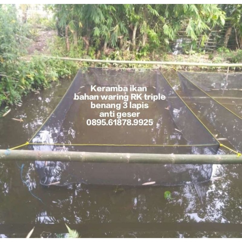 Jual Keramba ikan 2m x 5m x 0.5m waring ikan kerambah jaring apung ... Jual Keramba ikan 2m x 5m x 0.5m waring ikan kerambah jaring apung ...