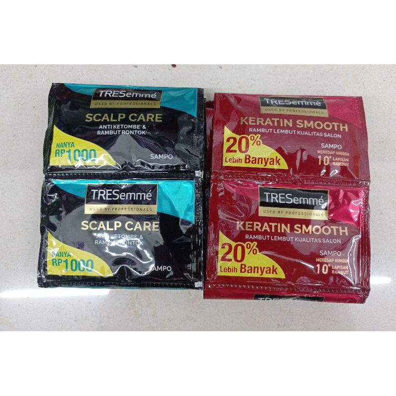 Jual tresemme shampoo sachet 12renceng | Shopee Indonesia