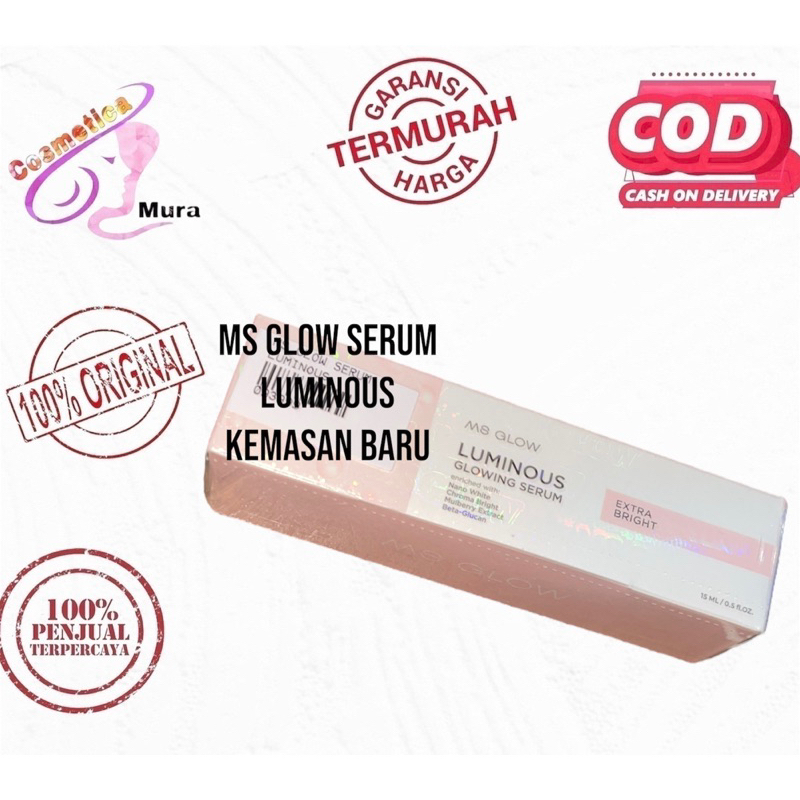 Jual ** MS GLOW SERUM LUMINOUS ** MS GLOW serum LUMINOUS || serum ...