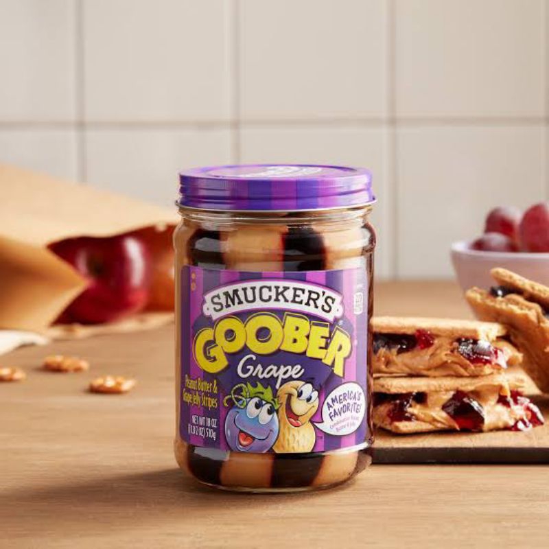 Jual Smucker's Goober Grape Peanut Butter and Jelly Spread /Selai ... Jual Smucker's Goober Grape Peanut Butter and Jelly Spread /Selai ...
