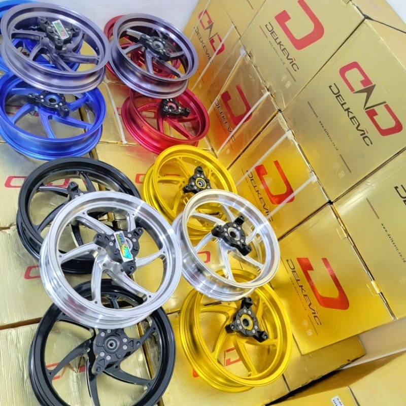 Jual Velg DELKEVIC NMAX ALL NEW 2020 2023 JAMIN JOS Velgny Original ...