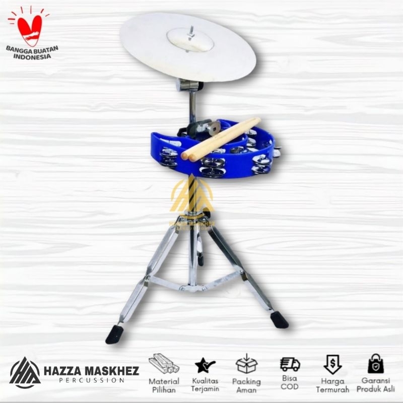 Jual PAKET KOMPLIT Stand Cymbal Markis Simbal Rebana Hadroh Marawis 1 ...