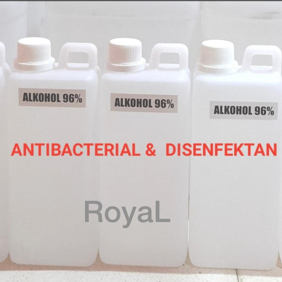 Jual Alkohol / Alcohol 96% botol 1 liter | Shopee Indonesia