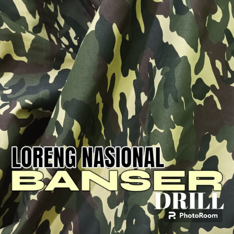 Jual Kain Loreng Banser Nasional ori | Shopee Indonesia