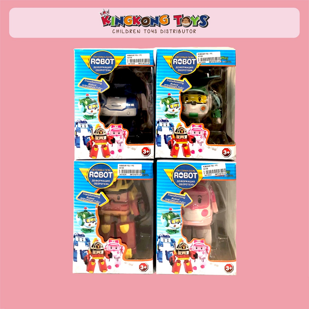 Jual Mainan Anak Robocar Poli / Mainan Mobil Berubah Jadi Robot / Mobil ...