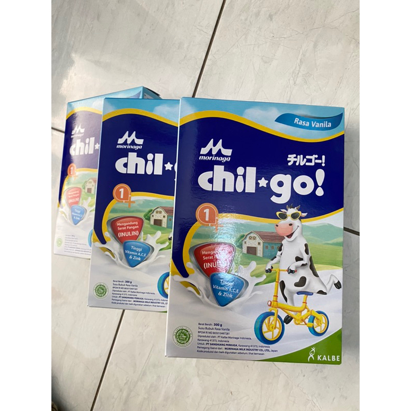 Jual susu Chil-go vanilla 1+ / susu formula Chil-go powder vanilla 300g ...