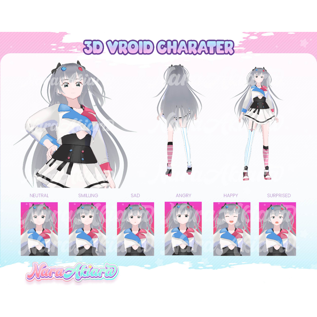 Jual Tampil Beda di Streaming dengan Avatar Vroid 3D Siap Layar, Avatar ...