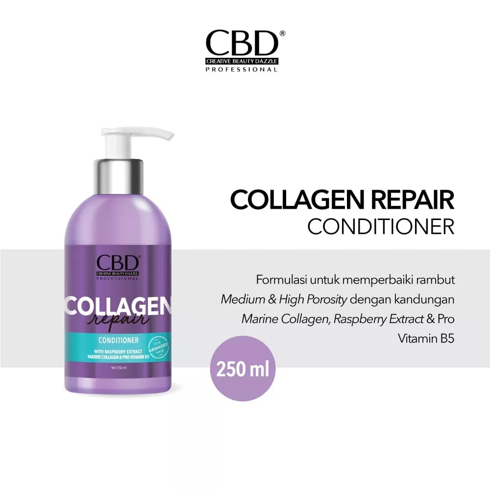 Jual CBD Collagen Repair Series Hair Mask | Shampoo | Conditioner ...