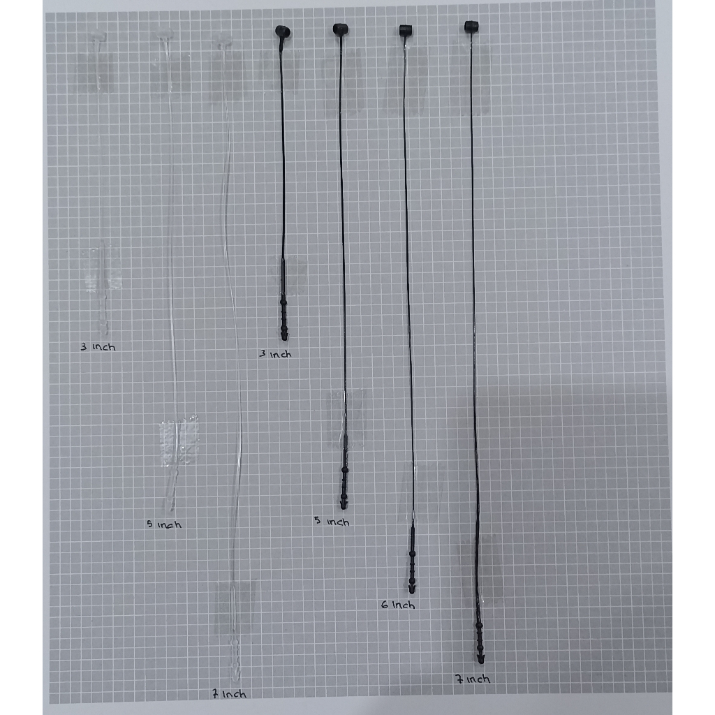 Jual LOCK PIN / LOOP PIN 7" CLEAR - BLACK (1 BOX = 5000 PCS) | Shopee ...