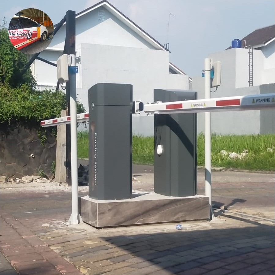 Jual Paket Barrier Gate IXHA dengan reader UHF tanpa Tap 1 Gate Bisa In ...