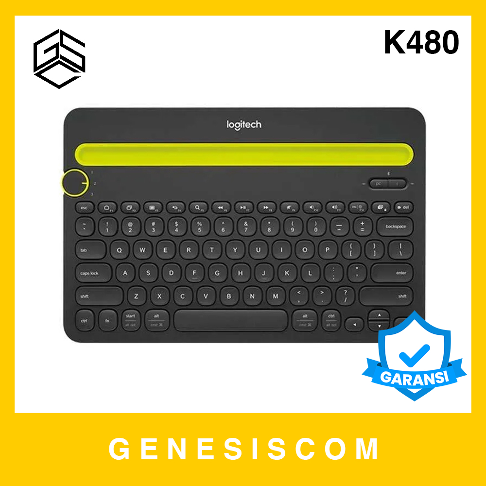 Jual Keyboard Bluetooth LOGITECH K480 Multi Device Office Kantor Key ...
