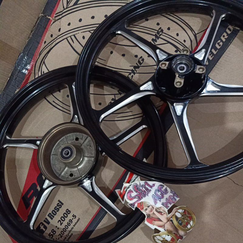 Jual velg racing MX old,,Burhan,Vega ZR ,Z1 New. | Shopee Indonesia