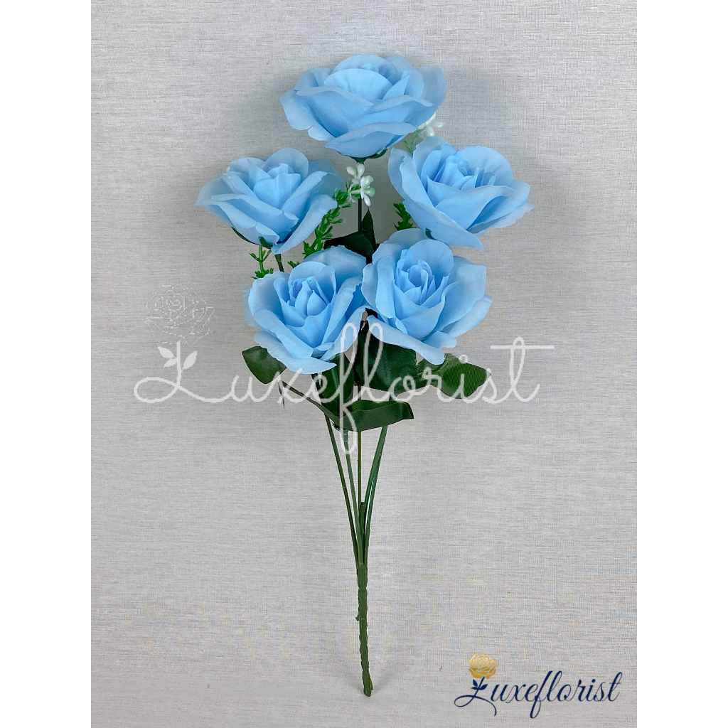 Jual Bunga Mawar Rose Of Cabang 5 Bahan Kain Dan Plastik - rose jepang ...